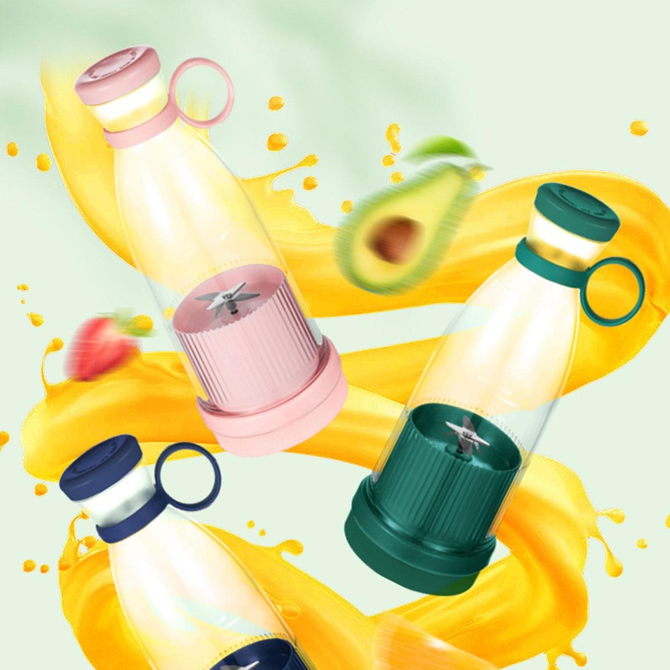 Mixers Fresh Fruit Juicers Usb Portable Juice Bottle Mini Fast Electric ...