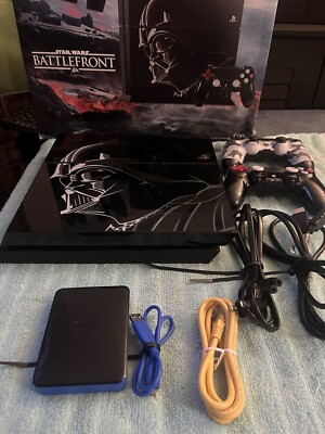 Sony PlayStation 4 Star Wars Battlefront Gaming 500GB Jet Black Console ...