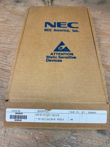 SP-3251 NEC Chip Kit 16LCH-B Stock Number 203049 NIB | eBay