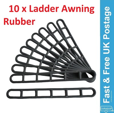 Tents Awnings Gazebos Caravan Rubber Ladder Straps 21 cm / 8" Long x 10 ...