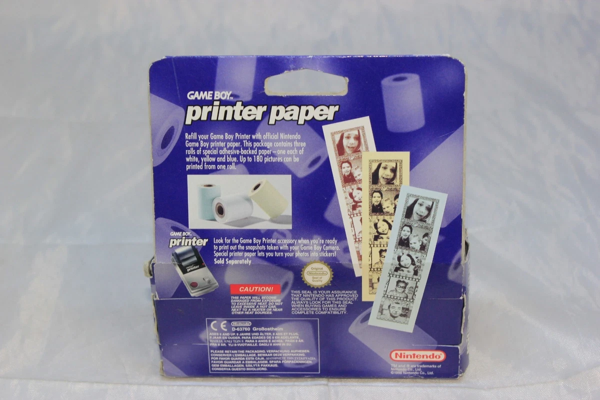 Game Boy Printer Paper