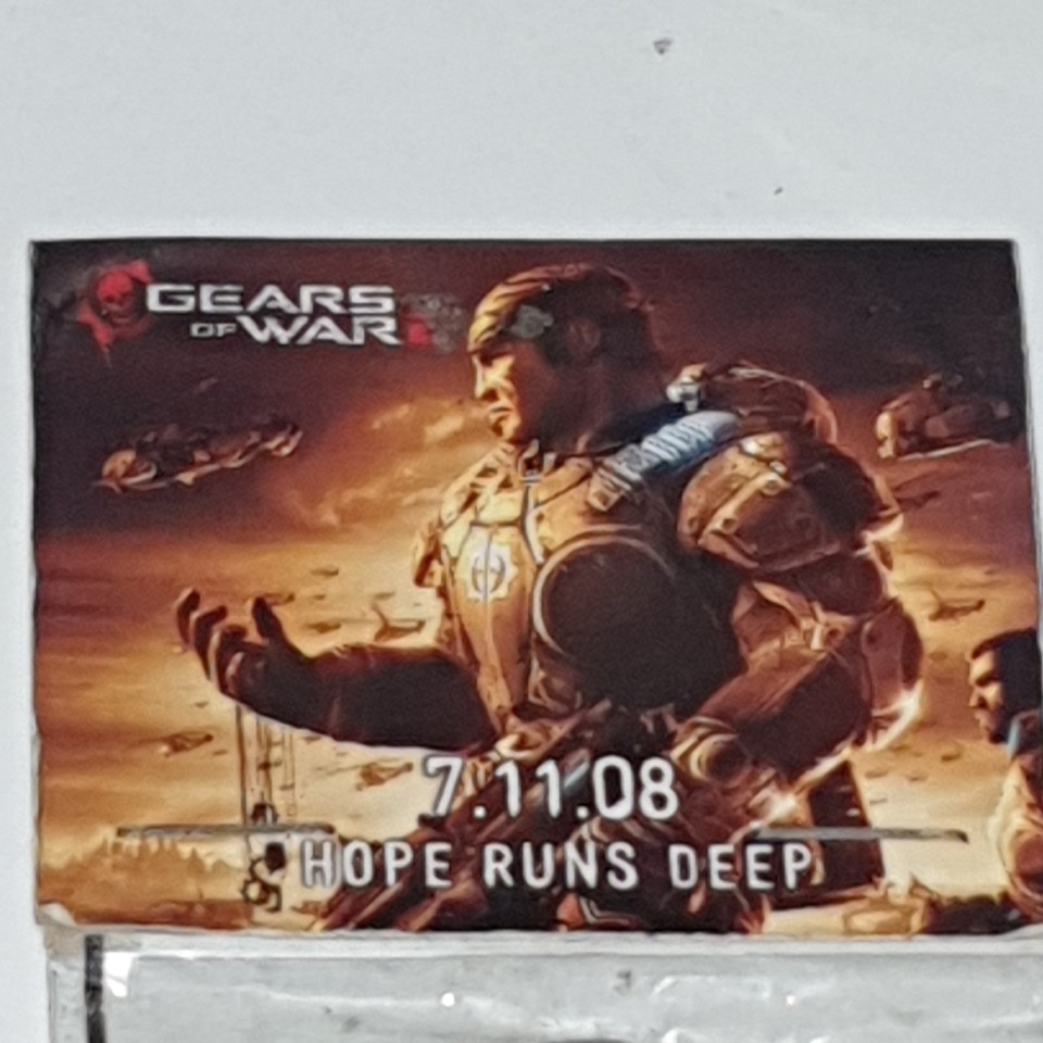 Rare Promotional Gears of War 2 Official Cog Tags Necklace 2008 GoW ...