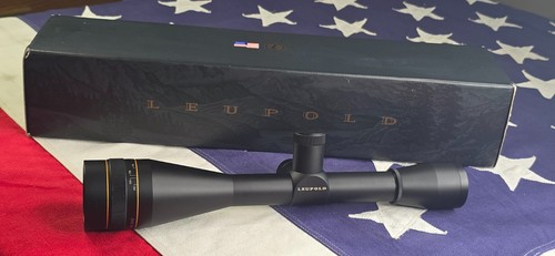 Leupold M8 6x42mm A.O. Rifle Scope & Original Box Matte Black 2003 ...