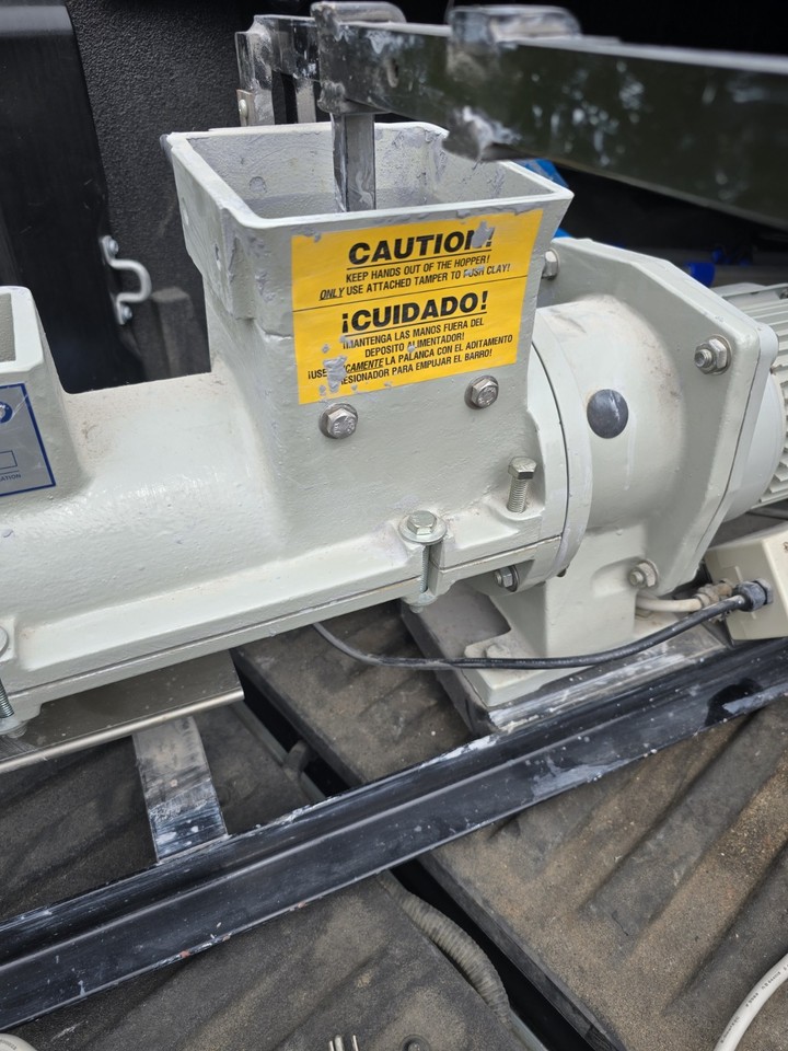 Shimpo PM-071 Pug Mill Ceramic Clay Mud Mix Pottery Ceramic NO VACUUM ...