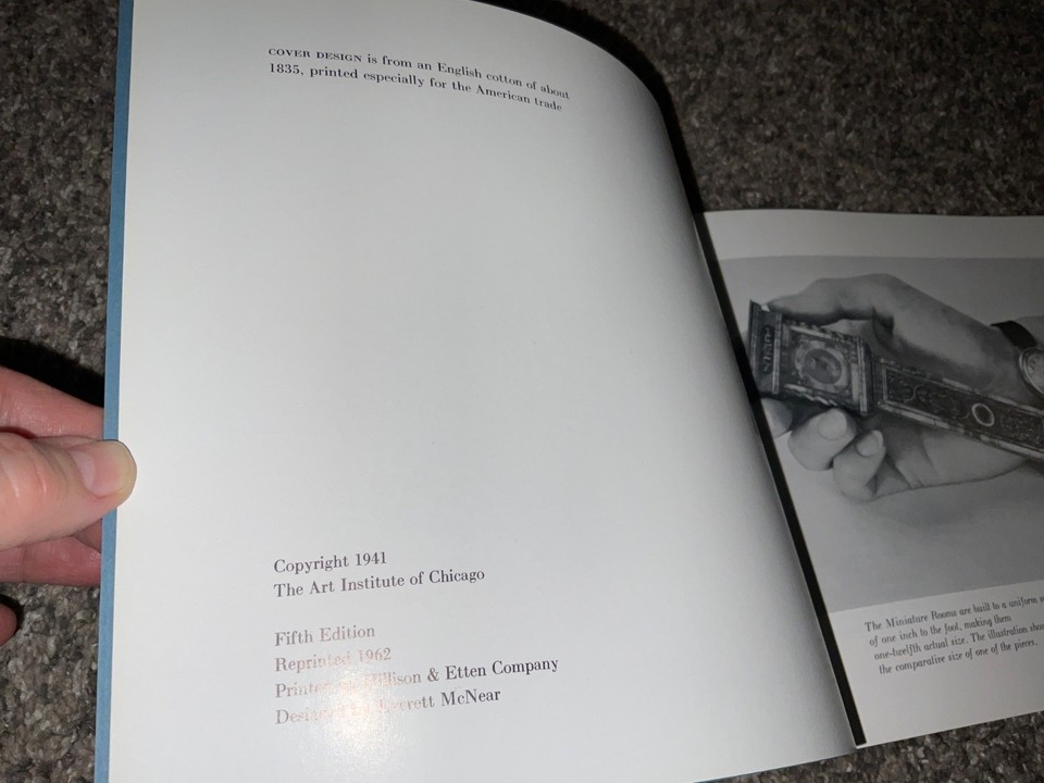 AMERICAN ROOMS IN MINIATURE Mrs. James Ward Thorne Art Institute ...