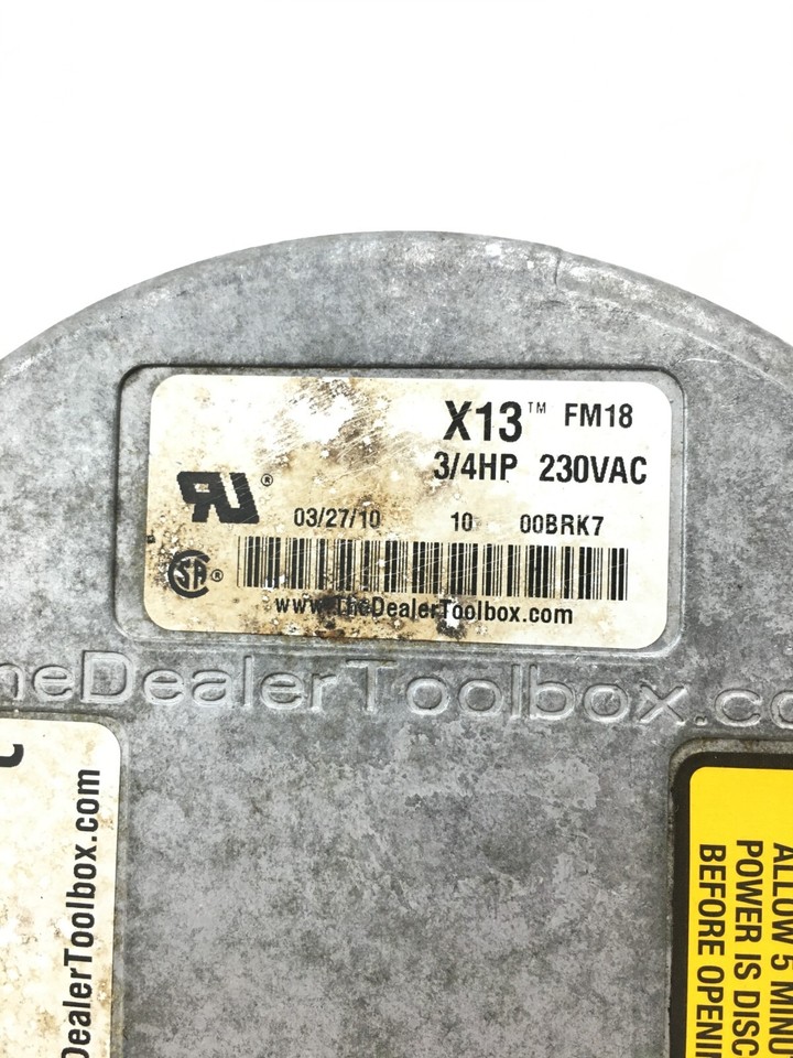 Genteq X13 ECM Motors FM18 230VAC 3/4HP CCW LE rotation Module Only ...