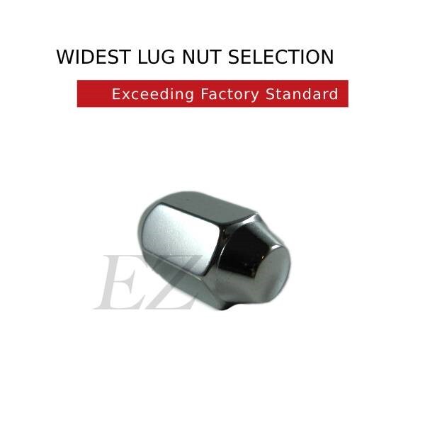 Lug Nuts One Piece Solid Acorn 14x1.50 Thread 20 Pc Chevy GM | eBay