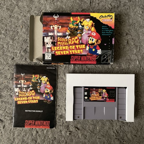 Super Mario RPG: Legend of the Seven Stars - Complete CIB - Nintendo ...