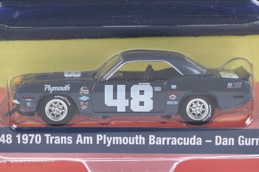 Plymouth Trans Am Barracuda 1970 Dan Gurney ACME 1:64 GL-51263 | eBay