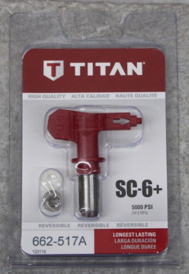 NEW TITAN 662-517A. 5000 PSI SC-6+, Reversible Tip | eBay