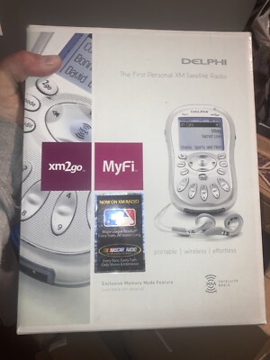 Delphi MyFi Portable XM 2go Portable Satellite Radio Receiver - NEW | eBay
