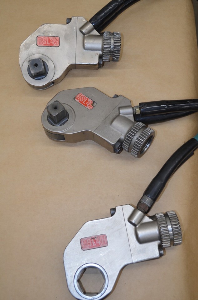 3 Sweeney Enerpac Hydratight Hydraulic X1E Pumps & 1- RSL4H & 2- RSL4H ...