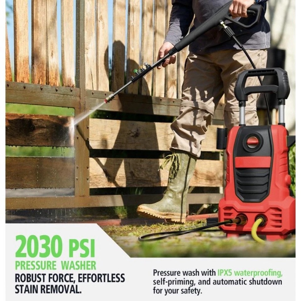 Brand New- Electric Pressure Washer, 26 FT Hose 2030 PSI Pressure ...