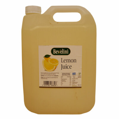 Bevelini Lemon Juice - 4L - Catering Size - Bulk Buy | eBay UK