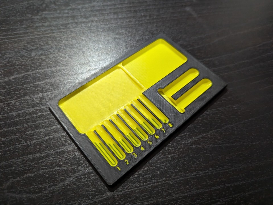 Dual-Color LPL Style Lock Pinning Tray for Locksmiths and Locksport ...