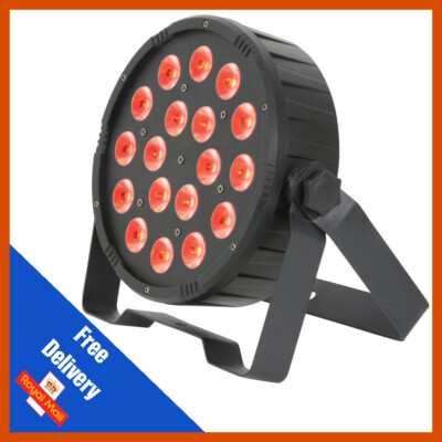 QTX PAR100 High Power PAR56 COB LED PAR CAN UP LIGHT DMX CONTROL RGB ...