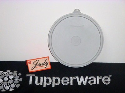 Tupperware Replacement C tab Lid/Seal #227 ~GRAY 6" EXCELLENT | eBay