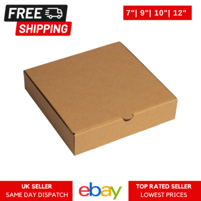 Shipping Postal Boxes Cardboard Mailing Pizza Box Small / Medium Parcel ...