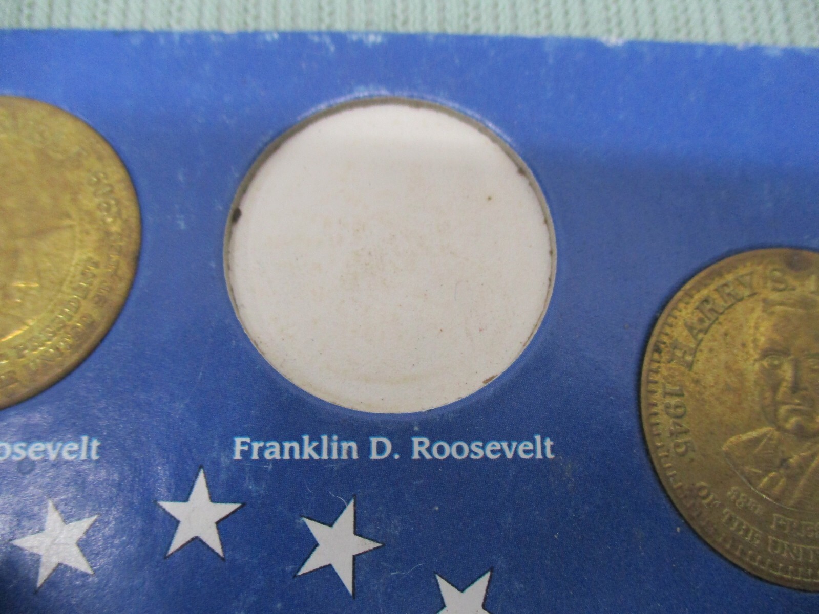 Presidential Collector Coins Shell United States Collectible Metal Lot ...