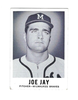 1960 Leaf JOE JAY Milwaukee Braves Pitcher #23 | eBay