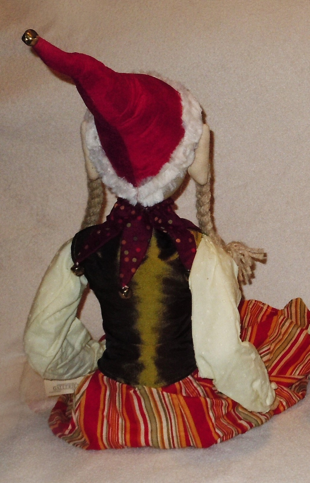 NEW ~ Joe Spencer Gathered Traditions "EDWINA" Elf Christmas Doll ...