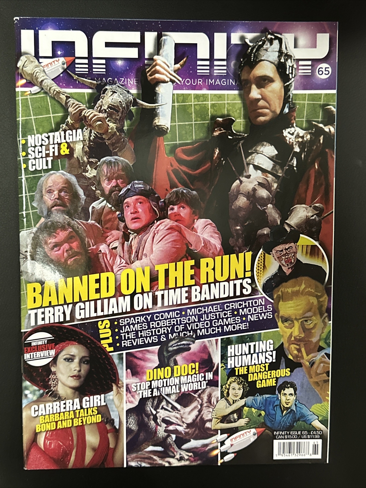 INFINITY MAGAZINE Issue 65 2023 TERRY GILLIAM On The Bandits | eBay