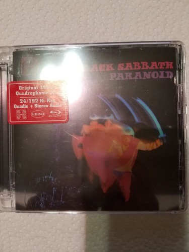 Quadio 4.0 Black Sabbath Paranoid Blu-ray Audio Rhino 2023 OZZY | eBay