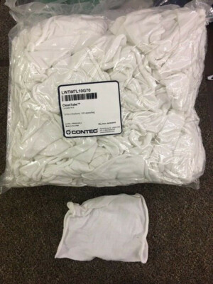 Contec CleanTube Clean Room Wipes 7" X 10" 100 Wipes per Bag ...