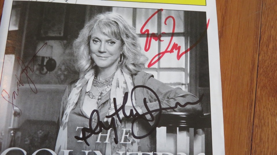 Blythe Danner David Rasche Autographed Hand Signed Playbill Cast ...