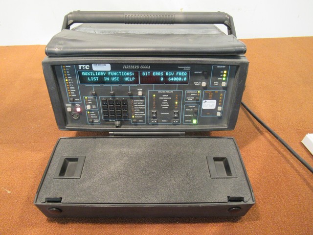TTC Fireberd 6000a Communications Analyzer With Interface Adapter 41440 ...