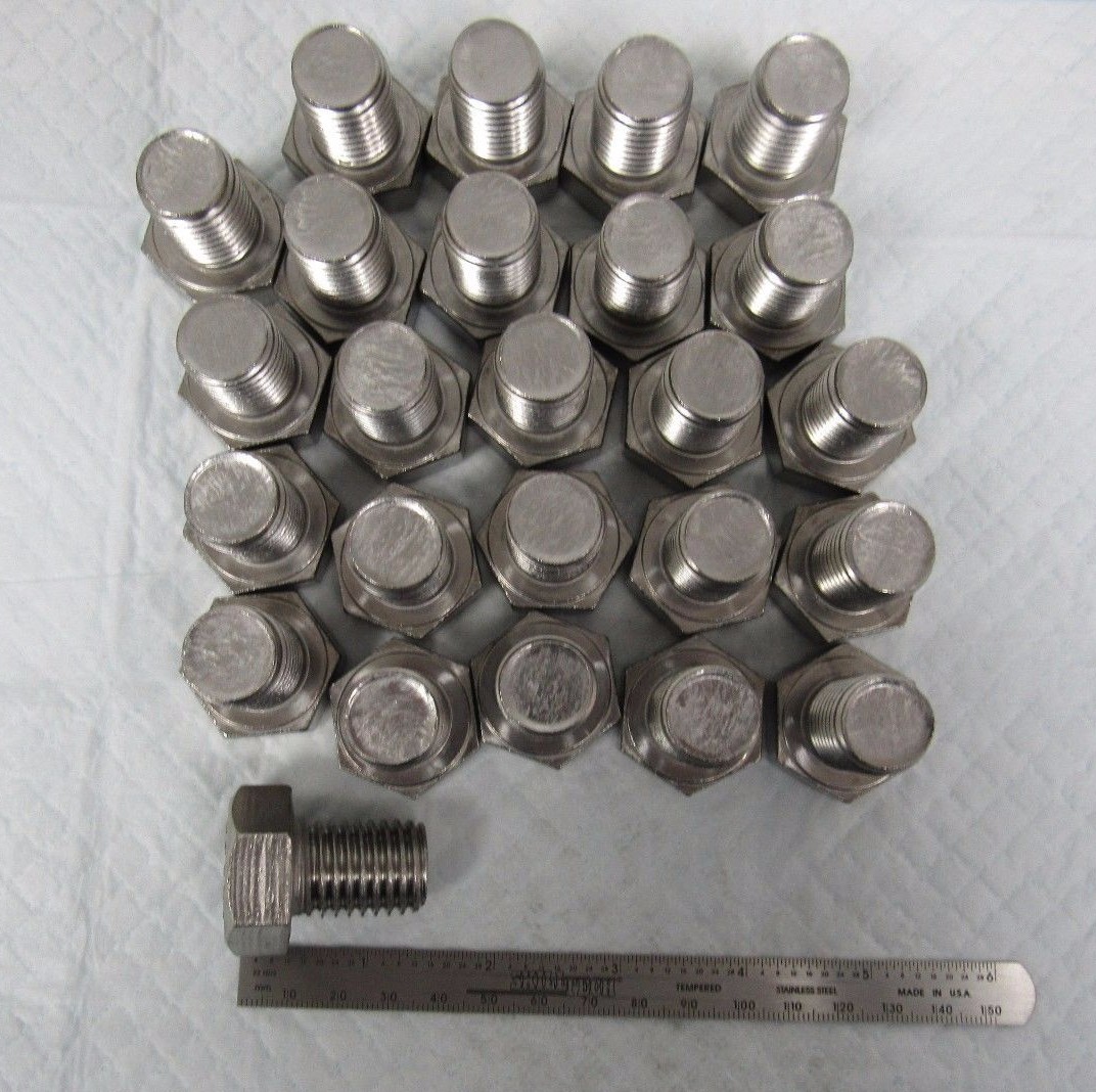 QTF .F593D THE HEX HEAD MACHINE SCREW BOLTS (BAG OF 25) 3/4-10 X 1 | eBay