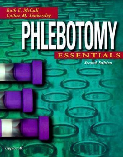 PHLEBOTOMY ESSENTIALS: . by Ruth E. McCall 9780781791984| eBay
