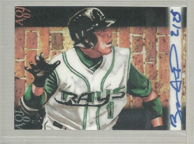 Lot x5 Akinori Iwamura Tampa Bay Rays AOJ Lithocard Limited /25 | eBay