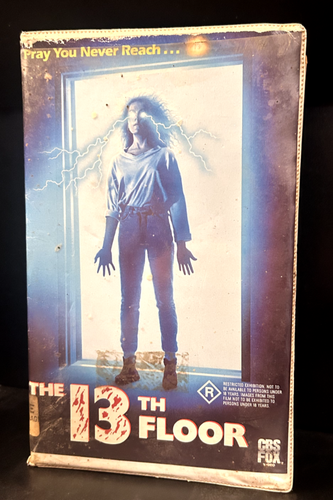 The 13th Floor VHS 1988 Rare OOP Ozploitation Clamshell GC No SSS ...