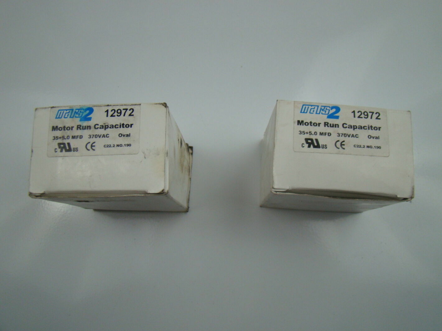 TWO Mars 2 370 Volt Motor Run Capacitors | eBay