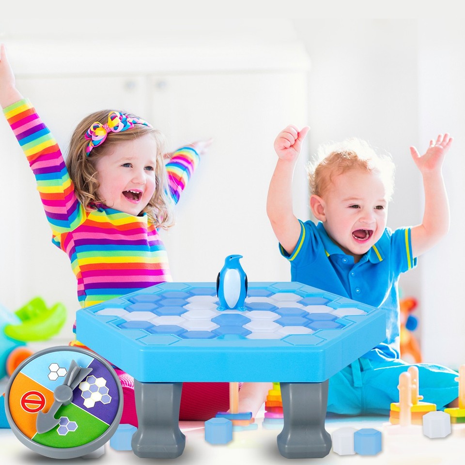 Ice Breaker Game Save Penguin On Ice Kids Puzzle Game Break Ice Family ...