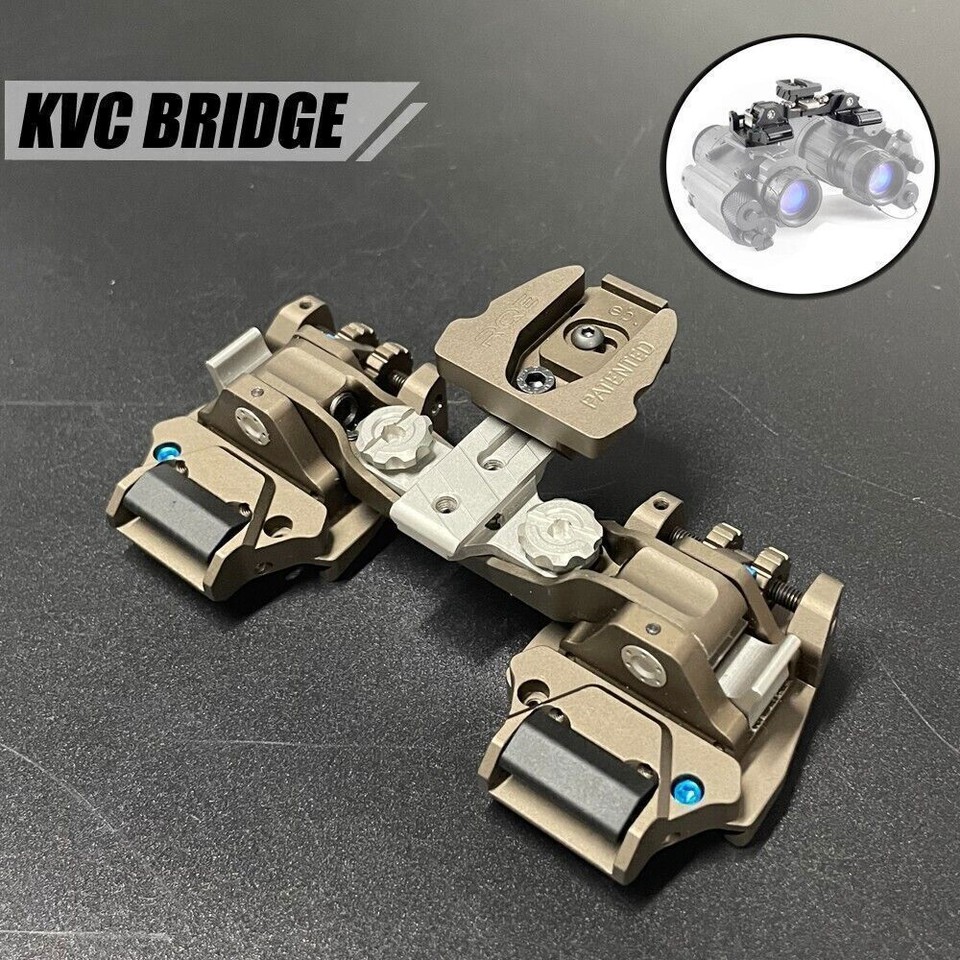 RQE KVC Universal Dual Bridges NVG Mount W/NVG Mount OSS OBVERSE SHOE ...