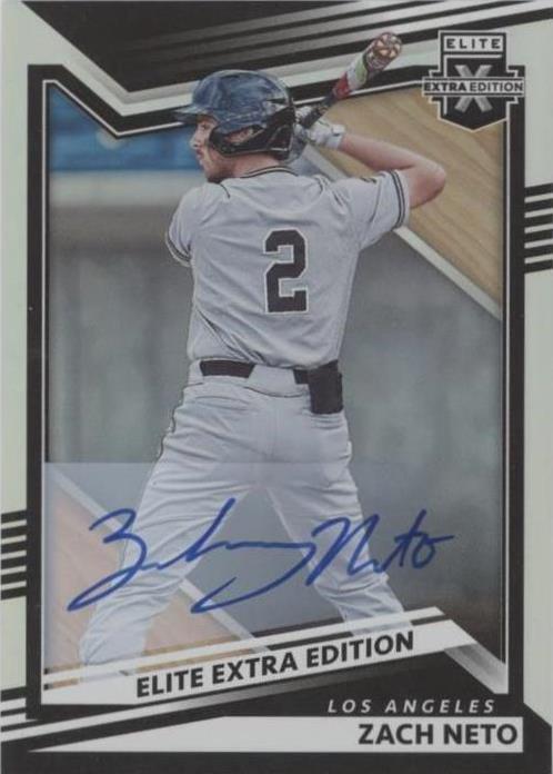 2022 Panini Elite Extra Edition - Zach Neto #13 Signatures (AU, RC) for ...