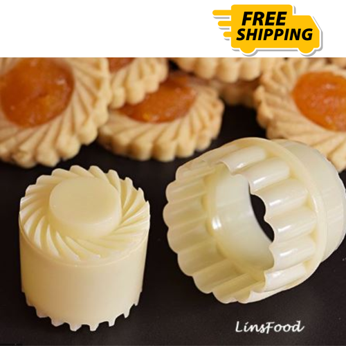 Malaysian Pineapple Jam Tart Cutter Marmalade Cookies Linzer Thumbprint ...