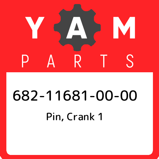 682-11681-00-00 Yamaha Pin crank 1 682116810000 Genuine OEM Part for ...