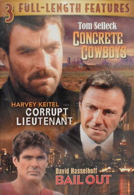 3 Full-Length Features: Concrete Cowboys/Corrupt Lieutenant/Bail Out ...