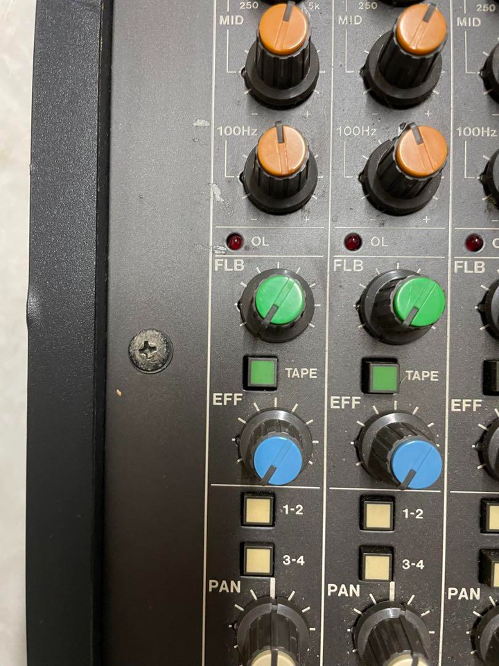 Tascam M-208 8 Channel Stereo Mixer 80's Vintage Analog | eBay