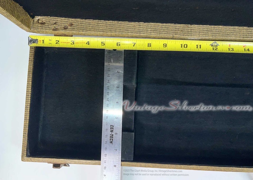 Tweed lap steel guitar case from 1950s or 1960s | eBay