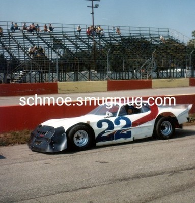 VINTAGE ORIGINAL RACING PHOTO; 1982 CURTIS SETSER; WINCHESTER SPEEDWAY ...