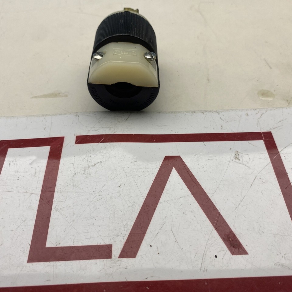 Hubbell 4570C 15A 250V 3W 2P Twist-Lock Male Plug | eBay