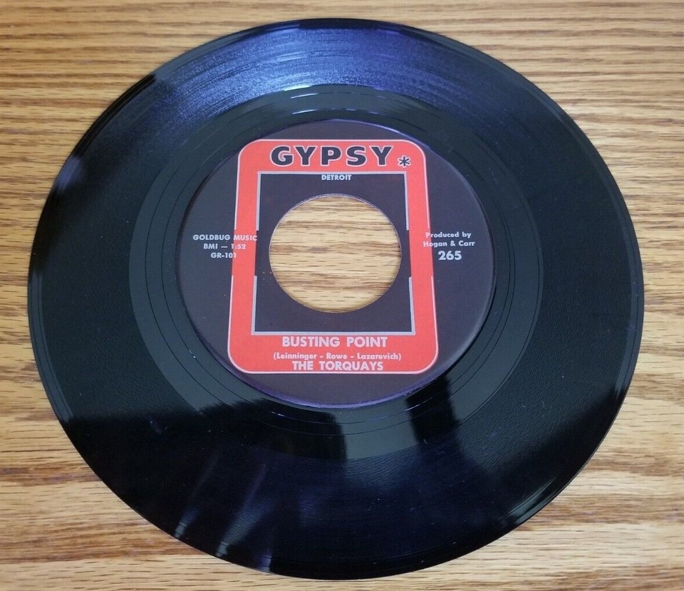 Vtg 45 The Torquays The Other Side / Busting Point Gypsy NOS DETROIT ...