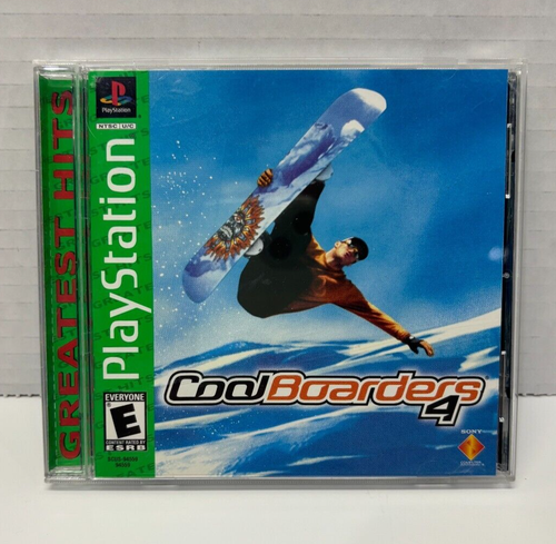 Cool Borders 4 Snowboarding ~ SONY PS1 Playstation 1 Green Label | eBay