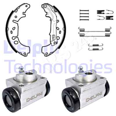 DELPHI Brake Shoe Set For OPEL Adam Corsa D Van Corsa Corsavan 06-14 | eBay