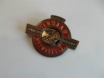 INDIAN MOTORCYCLE~PIN~FACTORY~PIN~SUPER NICE~OLD STOCK | eBay