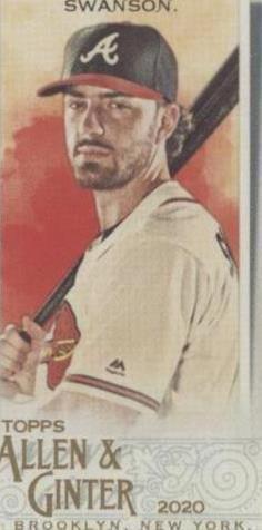 2020 Topps Allen & Ginter's - Dansby Swanson #263 Mini for sale online ...